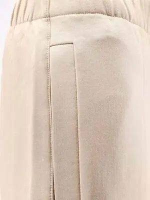 Max Mara Silk And Cotton Jogger Trousers - Multicolor