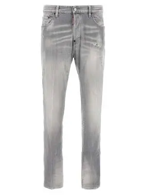 Dsquared2 642" Cotton Denim Jeans