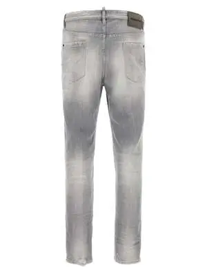 Dsquared2 642" Cotton Denim Jeans