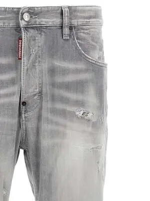 Dsquared2 642" Cotton Denim Jeans