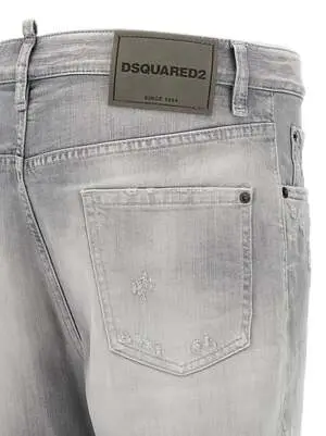 Dsquared2 642" Cotton Denim Jeans