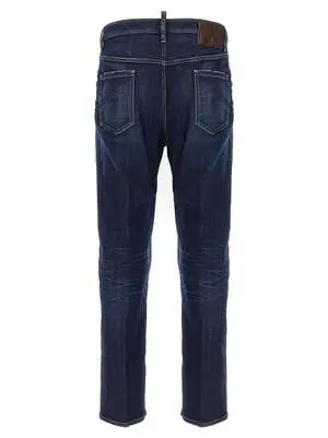 Dsquared2 642 Stretch Cotton Denim Jeans