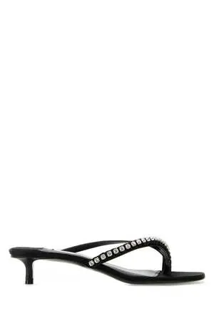 JIMMY CHOO Dila 35 Mules - Black