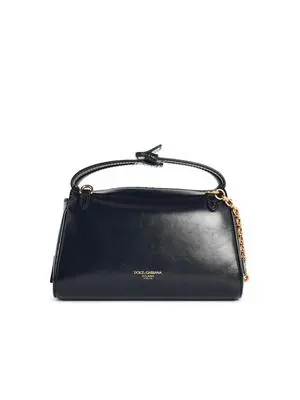 Dolce & Gabbana Vittoria' Leather Handbag - Black
