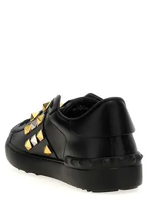 Valentino Garavani Rockstud Untitled Leather Sneakers