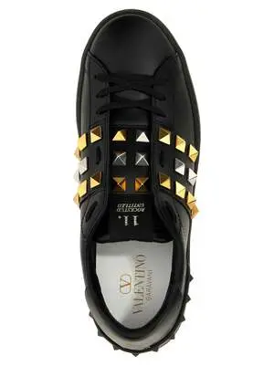 Valentino Garavani Rockstud Untitled Leather Sneakers