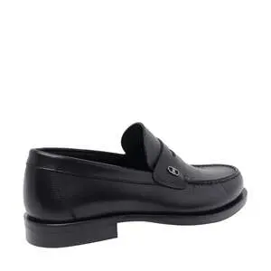 FERRAGAMO Gancini Ornament Penny Loafers