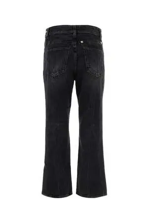 Givenchy Black Wash Cotton Jeans