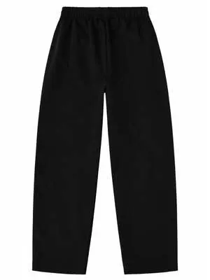 DIESEL® P-zenia-od Wide Leg Cotton Jogger Pants - Black