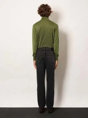Saint Laurent Black Denim Trousers