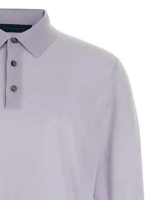 Kiton Ciro' Polo Shirt - Blue