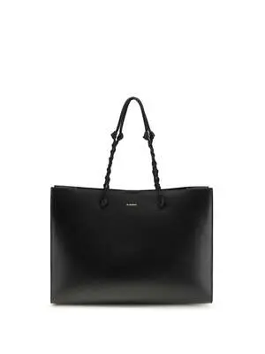 JIL SANDER Tangle Tote Bag - Black