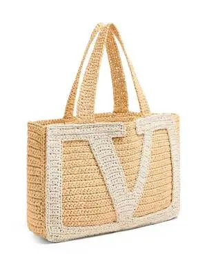 Valentino Garavani Viva Superstar Crochet Large Tote - Multicolor