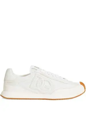 Dolce & Gabbana Dg Cushion Leather Sneakers - White