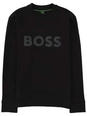 BOSS Sweatshirt With Logo - Black