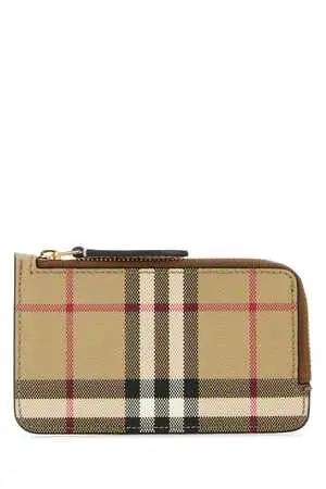Burberry Printed Canvas Card Holder - Multicolor