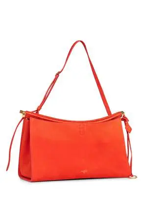 Alaïa Orange Brule Le Click Pocket 35 Shoulder Bag - Multicolor