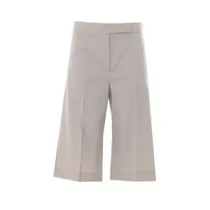 Max Mara Max Mara Bermuda Trousers Gray