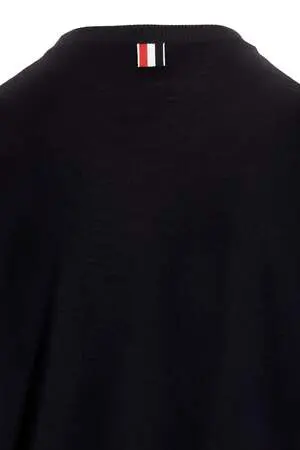 Thom Browne Bar Merino Wool Sweater