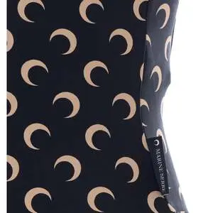 MARINE SERRE Moon Print One-piece Swimwear
