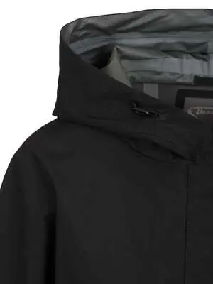 Herno A-shape Windstopper Hooded Jacket - Black