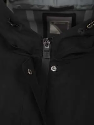Herno A-shape Windstopper Hooded Jacket - Black