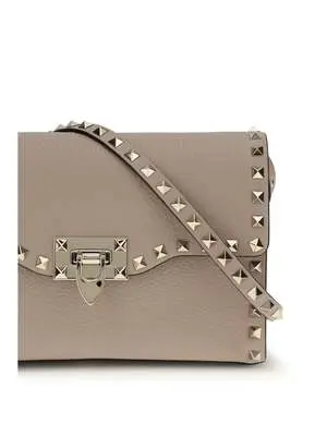 Valentino Garavani Small Rockstud Shoulder Bag - Pink