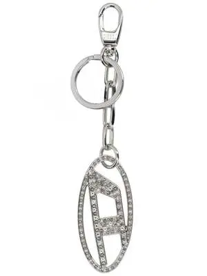 DIESEL® Holy-c Keychain With Logo - Silver