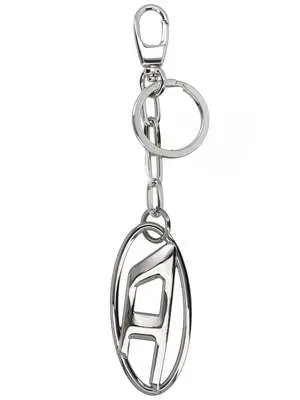 DIESEL® Holy-c Keychain With Logo - Silver