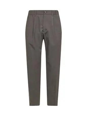 Herno Two-way Stretch Wool Canvas Trousers - Multicolor