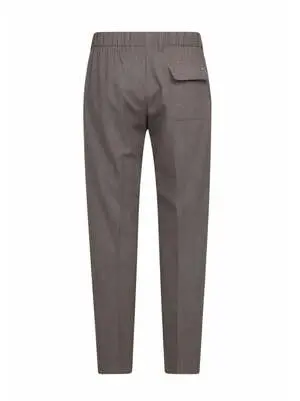 Herno Two-way Stretch Wool Canvas Trousers - Multicolor