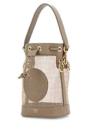 Fendi Mon Tresor Bucket Bag - Gray