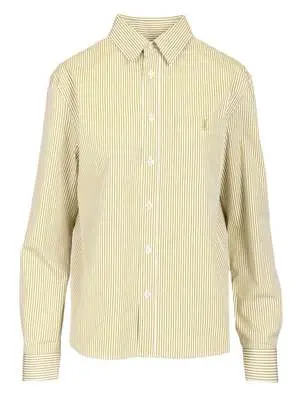 Saint Laurent Cassandre Cotton Poplin Shirt - Multicolor