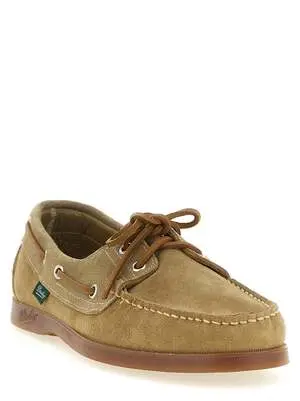 Paraboot Barth Suede Boat Shoe