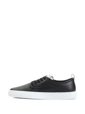 Givenchy Calf Leather Low Top Sneakers - Black