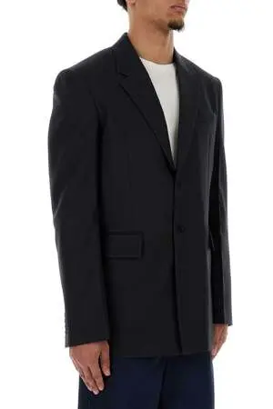 Gucci Graphite Twill Blazer - Gray