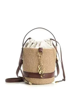 Chloe Gold Tone Bucket Bags