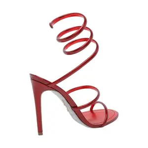 Rene Caovilla Cleo Pump Sandals - Red