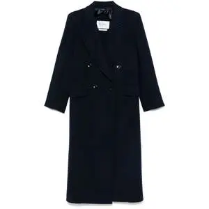 Max Mara Albania" Double Breasted Wool And Cashmere Coat