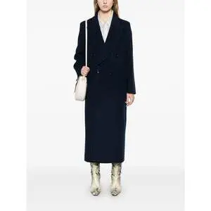 Max Mara Albania" Double Breasted Wool And Cashmere Coat