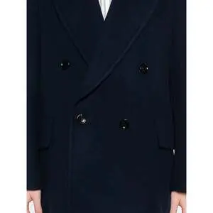 Max Mara Albania" Double Breasted Wool And Cashmere Coat