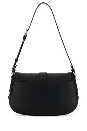 Alexander McQueen Leather Large Satchel Crossbody Bag