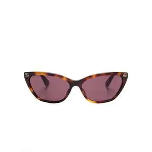 Gucci Cat Eye Sunglasses - Brown