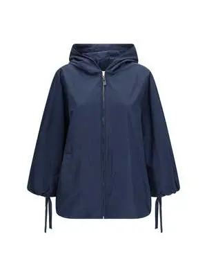 Max Mara Water-repellent Taffeta Blouson - Blue