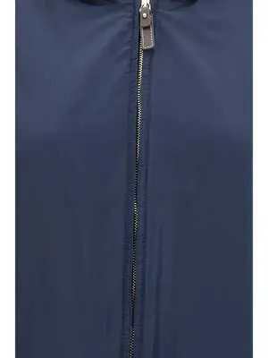Max Mara Water-repellent Taffeta Blouson - Blue