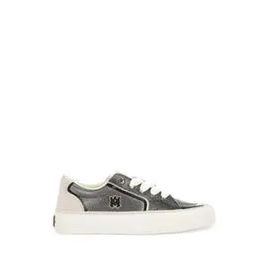 Amiri Grey Leather Low-top Sneakers