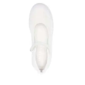 Prada Mesh And Leather Mary Jane Sneakers