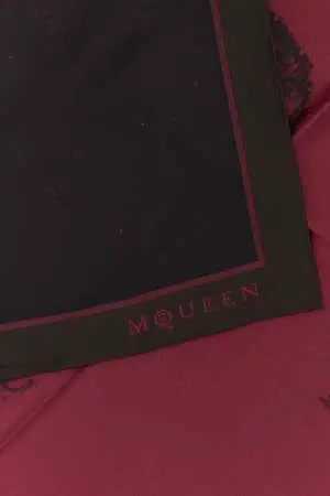 Alexander McQueen Printed Twill Foulard - Multicolor