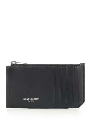 Saint Laurent Card Holder - Blue