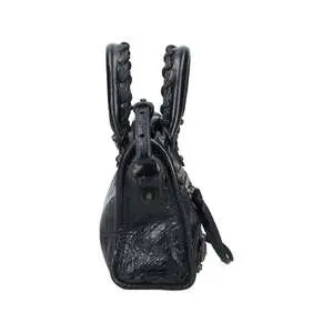 Balenciaga Calf Leather Tote Bag - Black